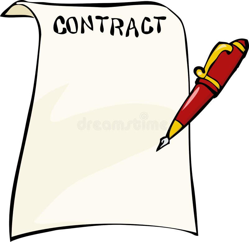 Vertrag Stock Illustrationen, Vektoren, & Kliparts - 169,558 Stock ...