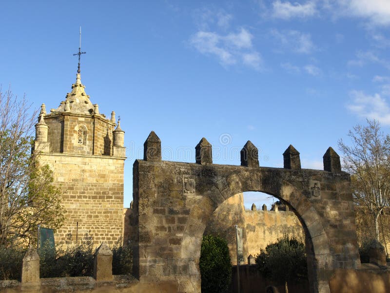 Veruela Monastery in Aragon Stock Photo - Image of aragon, entrance ...