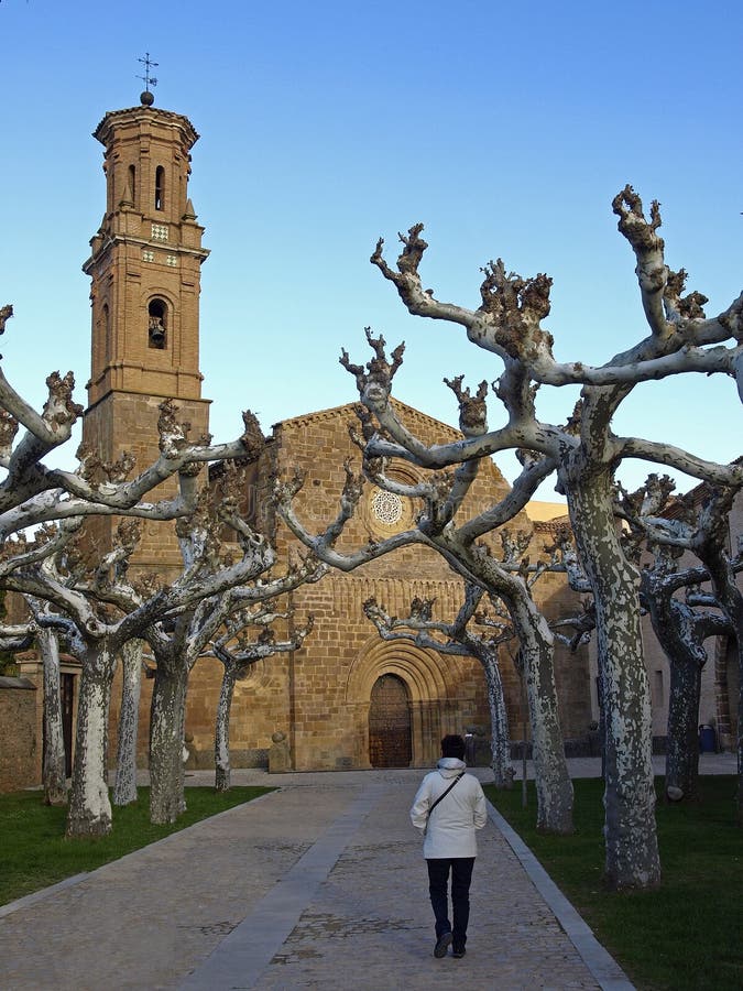 Entrance To the Veruela Abbey Royal Monastery of Santa Maria De Veruela ...