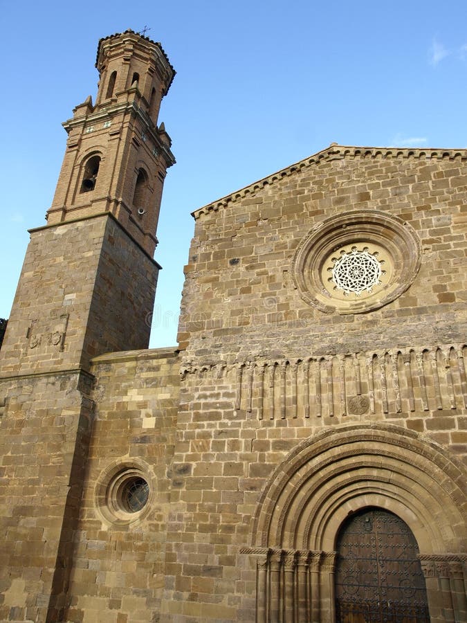 Veruela Monastery in Aragon Stock Image - Image of monastery, outdoor ...
