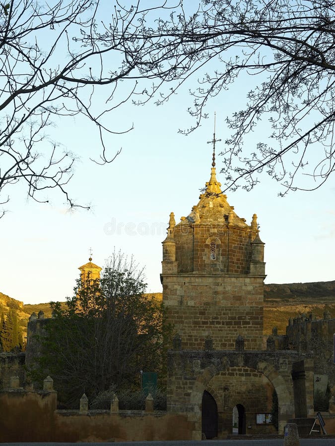Veruela Monastery in Aragon Stock Image - Image of religious, locations ...