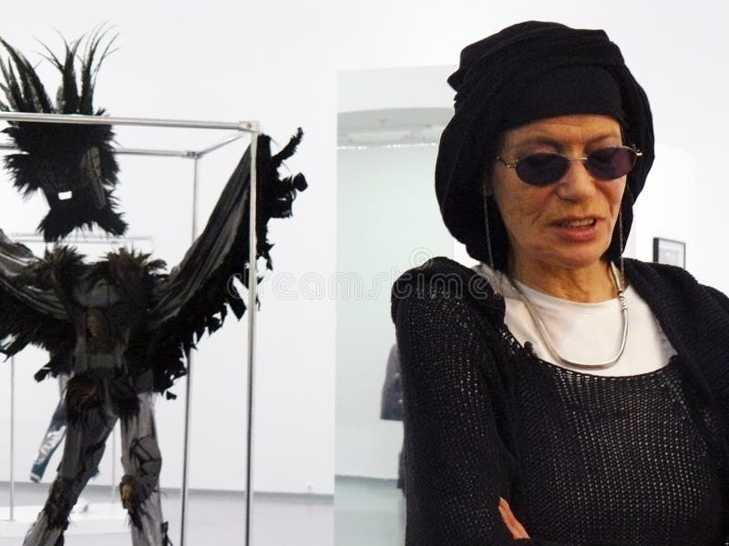 Veruschka em Moscovo imagem de stock editorial. Imagem de estilo - 30505219