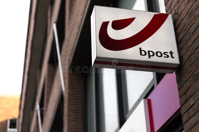 Logo of Bpost, Also Known As the Belgian Post Group Editorial ...