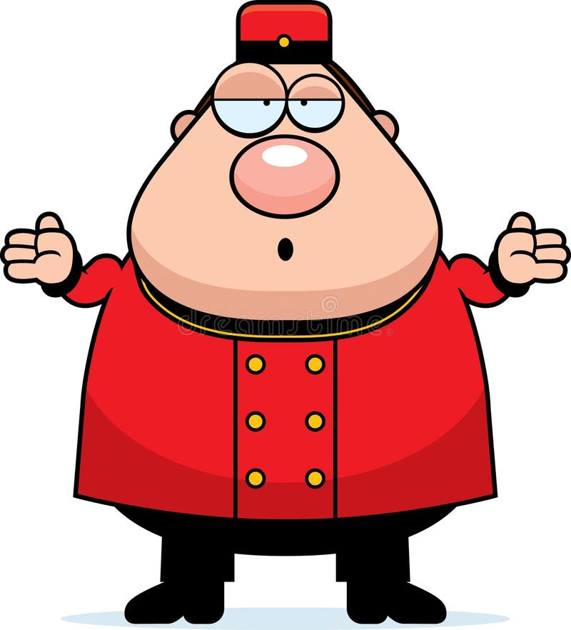 Verwarde Beeldverhaalpiccolo Vector Illustratie - Illustration of ...