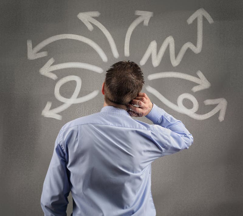 Verwarring stock afbeelding. Image of kleur, zaken, doel - 31155293