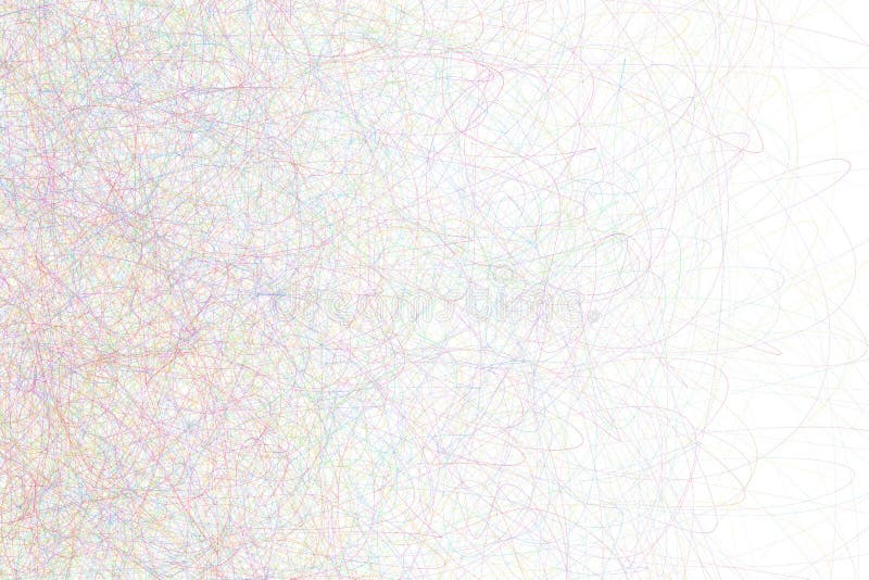 Very Abstract Background with Soft Colored Lines Stock Illustration ...