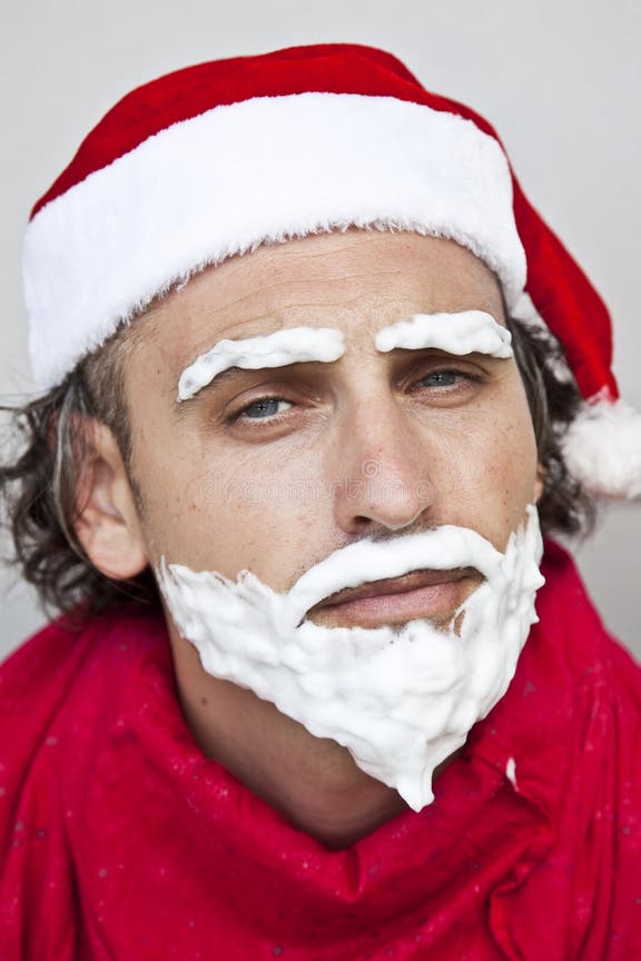 Very bad Santa Claus stock photo. Image of adult, kind - 28074390