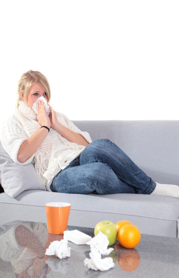 She is very bad today stock photo. Image of couch, single - 11788210