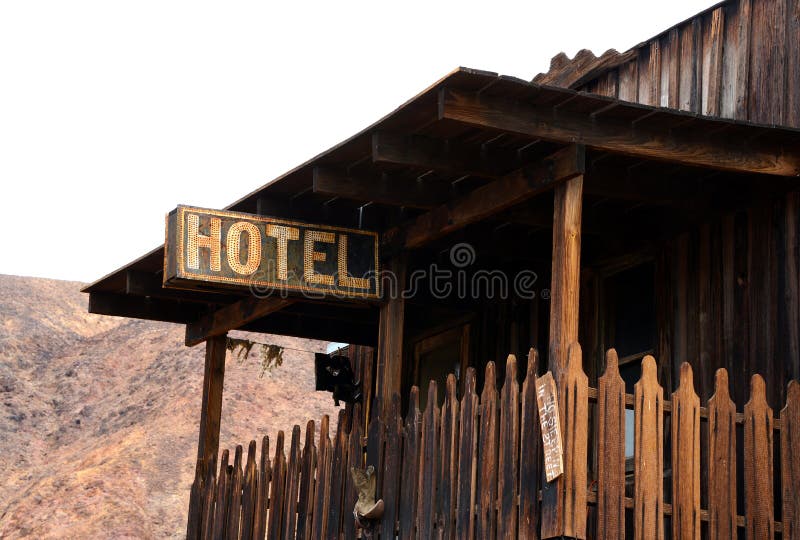 Calico Hotel stock photo. Image of lodging, western, town - 40532098