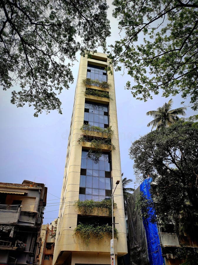 A Very Beautiful Amazing Building Architect at Mumbai Stock Photo ...