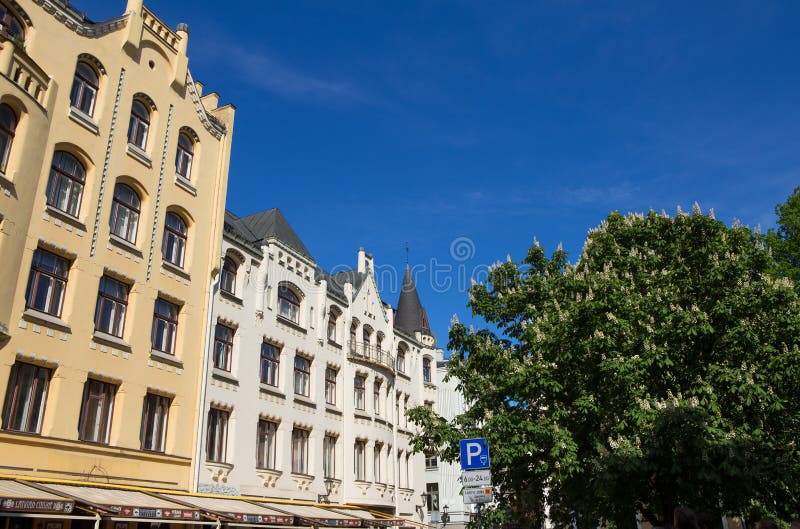 Very Beautiful and Atmospheric Streets in the Old Town of Riga, Latvia ...