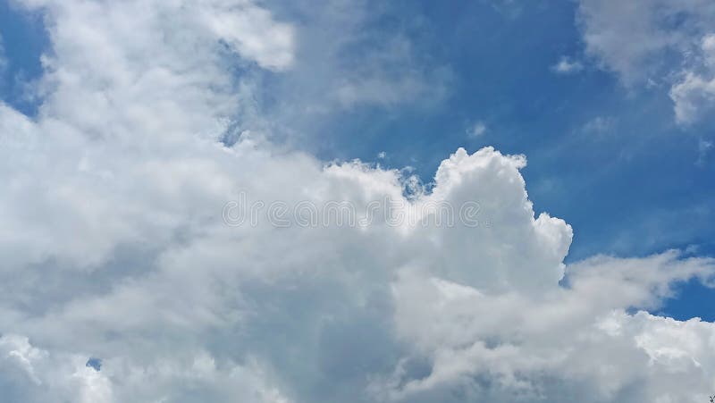 Very Beautiful Blue Sky View, White Clouds, Black Clouds, Bright ...
