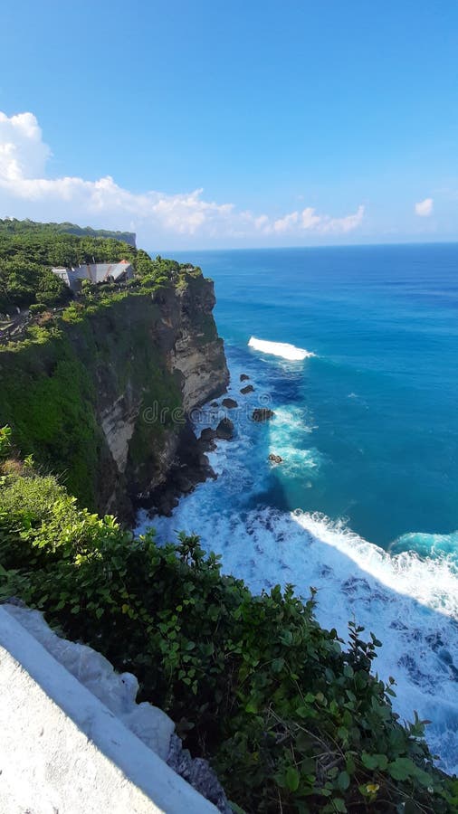 Very Beautiful Cliffs in Bali Stock Image - Image of wave, cove: 263212753