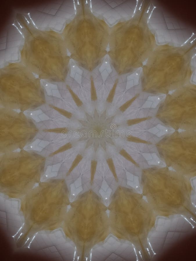 A Very Beautiful Colorful Kaleidoscope Stock Illustration ...