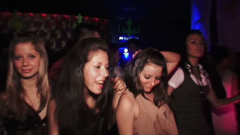 Drunk Girl Without Clothes In A Bra And Shorts Stock Footage Video Of