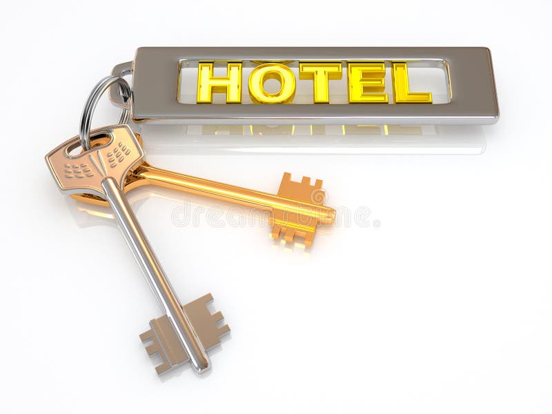 Keys to hotel stock illustration. Illustration of login - 29798923