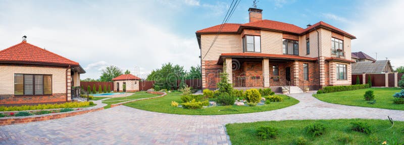 Landscape Design and Its Elements in Photography Stock Image - Image of ...