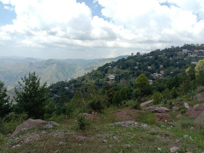 Very Beautiful Place in Pakistan Stock Image - Image of mountain ...
