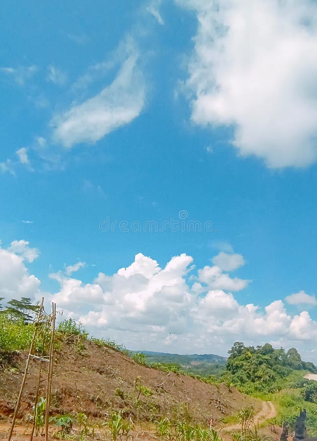 A Very Beautiful and Pleasant Natural Atmosphere Stock Photo - Image of ...