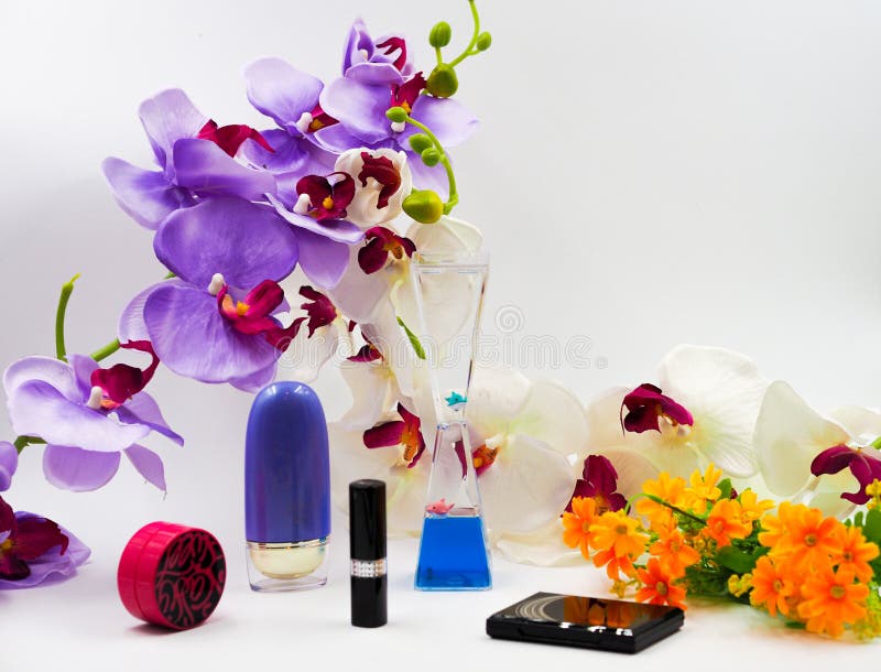 Very Beautiful Purple Orchid Stock Image - Image of blossom, beauty ...