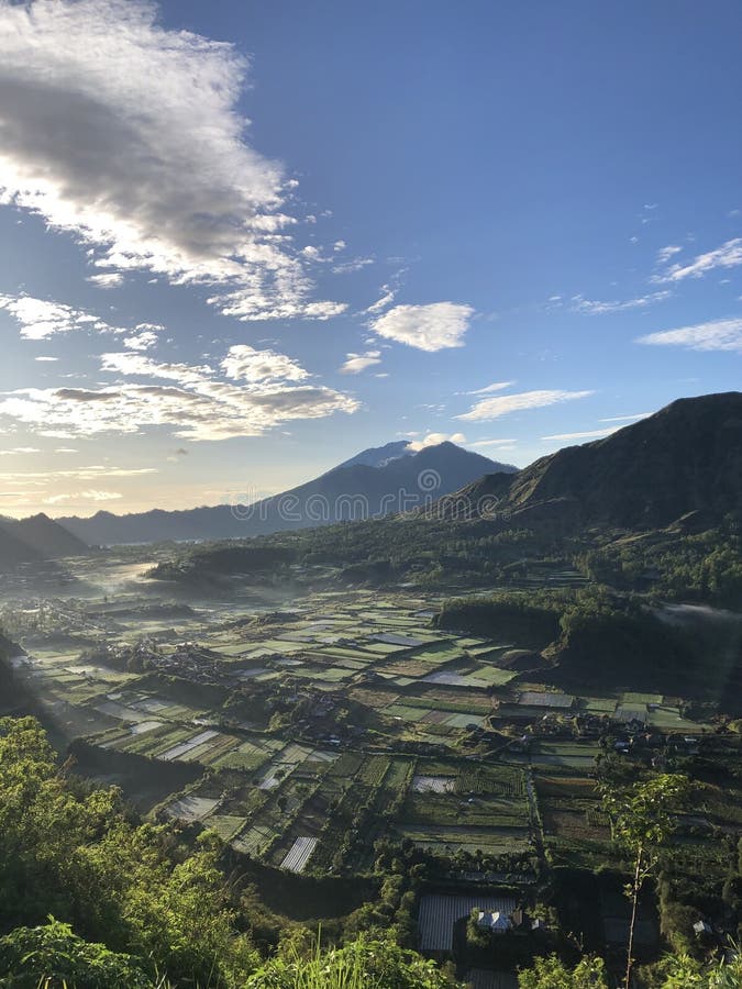 Very Beautiful Scenery stock photo. Image of tree, mountain - 296938676