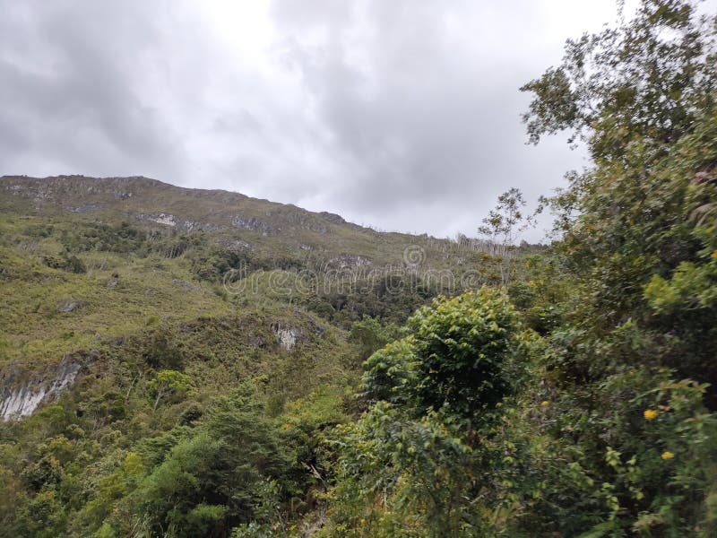 Very Beautiful Scenery in the Yalimo Area in Papua Stock Photo - Image ...