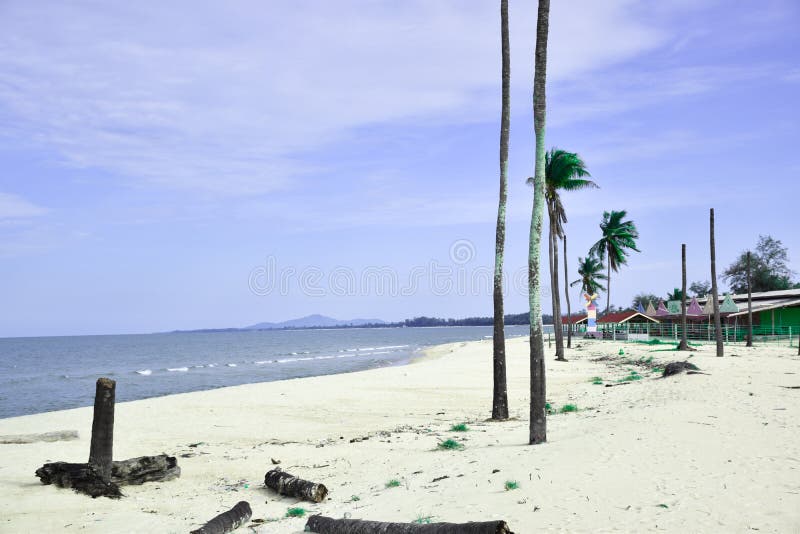 Very Beautiful Sea in Pattani, Thailand Editorial Photo - Image of ...