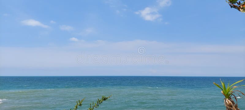 Very Beautiful Sea View and Very Quiet Stock Image - Image of view ...