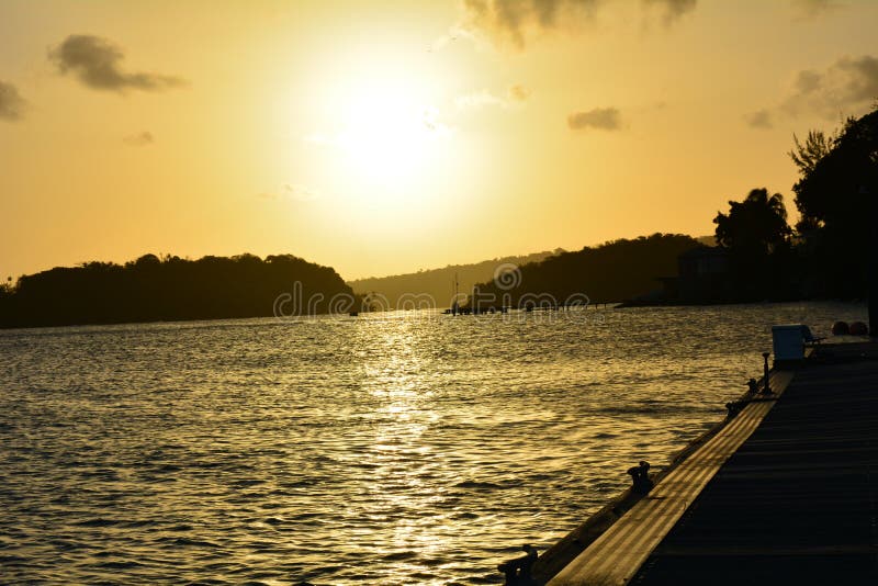 Very beautiful sunset stock image. Image of vacation - 73441797