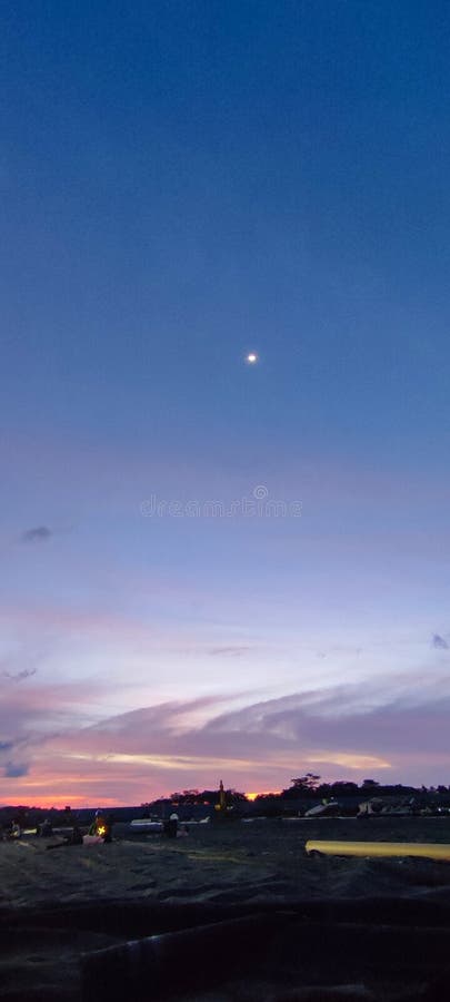 A Very Beautiful Sunset on a Sunny Day Stock Photo - Image of beautiful ...