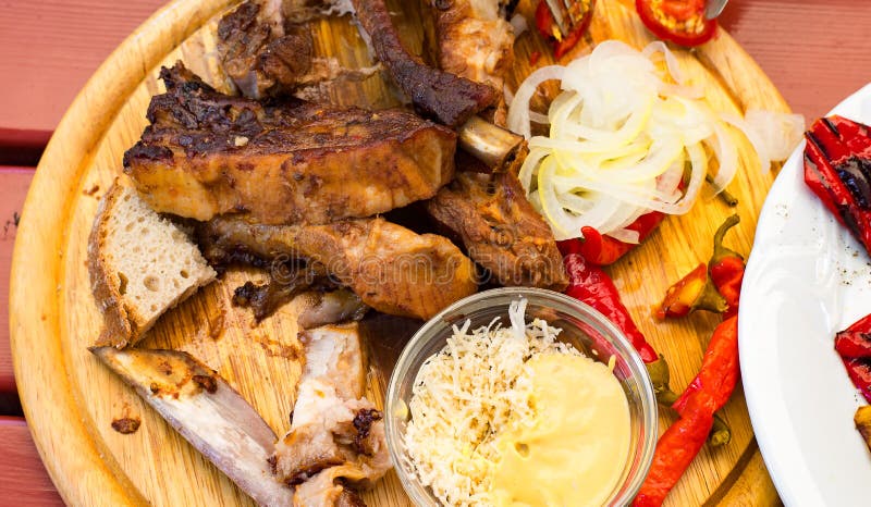 A very big Meal stock photo. Image of plate, cuisine - 81418074