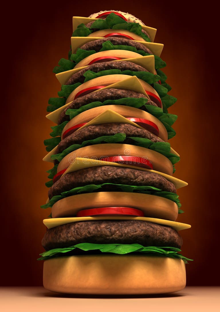 Burger Tower Stock Illustrations – 373 Burger Tower Stock Illustrations ...