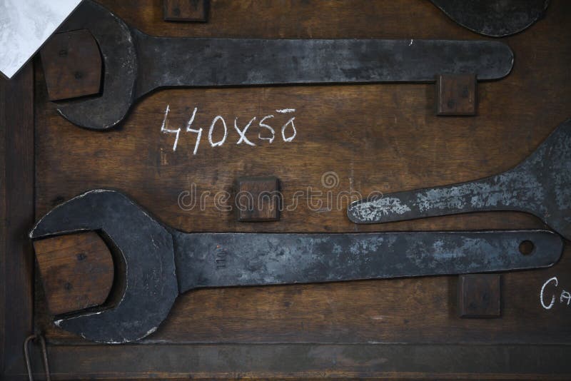 Very big wrenches stock photo. Image of strong, oversized - 64630688