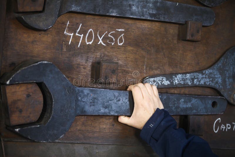 Very big wrenches stock image. Image of gigantic, oversized - 64308147