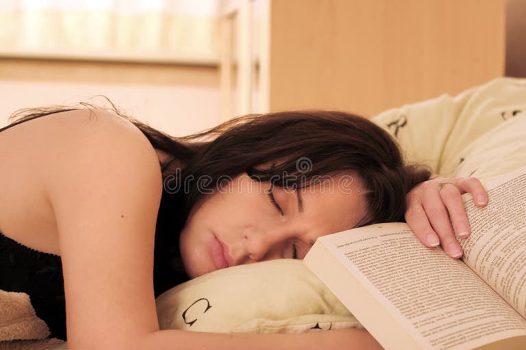 Very Boring Book stock image. Image of sleeping, reading - 1781969