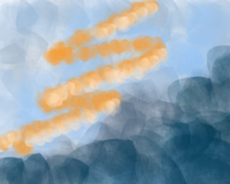 Very Bright Abstract Image of Different Colors Stock Illustration ...