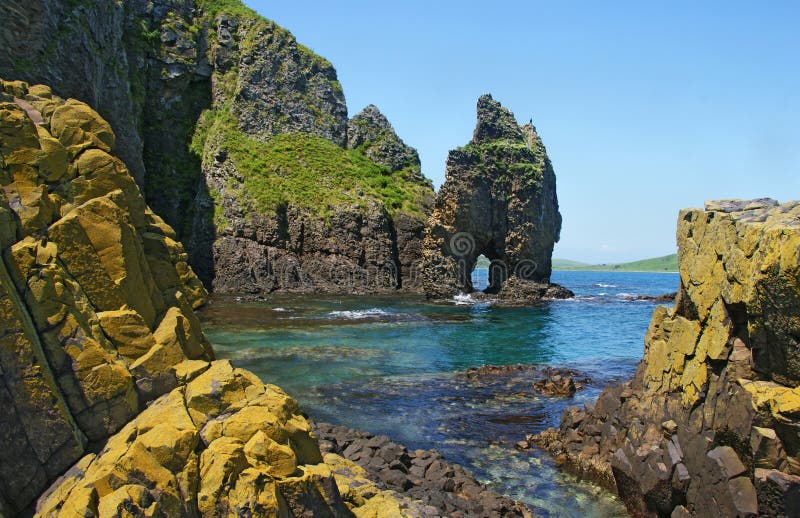 A Vibrant Maritime Landscape. Stock Image - Image of space, sanctuary ...