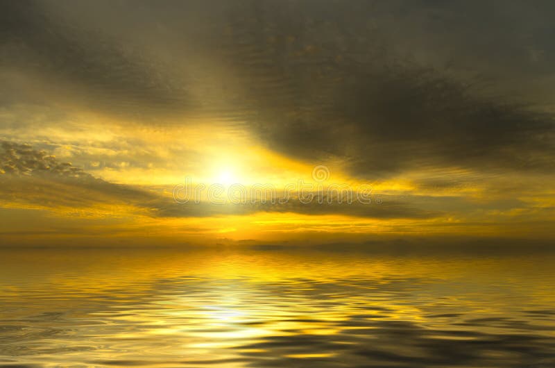 Very bright sunset stock photo. Image of horizon, cloudscape - 34507306