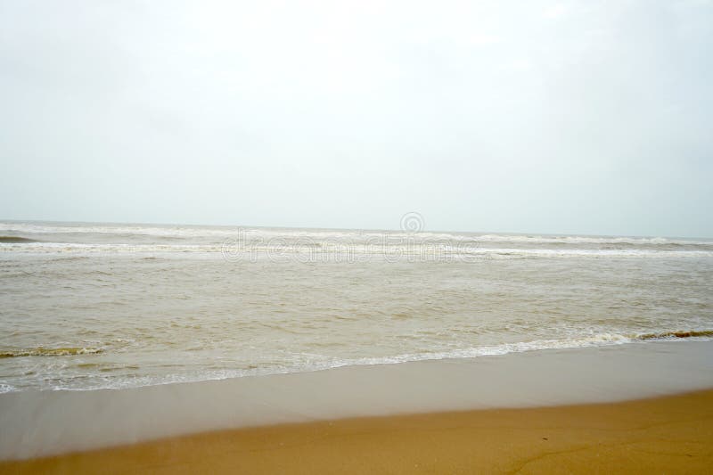 Very Calm Sea Wave at Puri during Morning Time Stock Photo - Image of ...