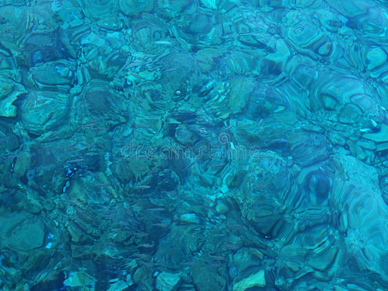 Very Clean and Blue Sea Water. Stock Photo - Image of hvarcroatia ...