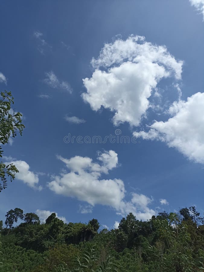 A Very Clear Sky, Photographed this Morning Stock Image - Image of ...