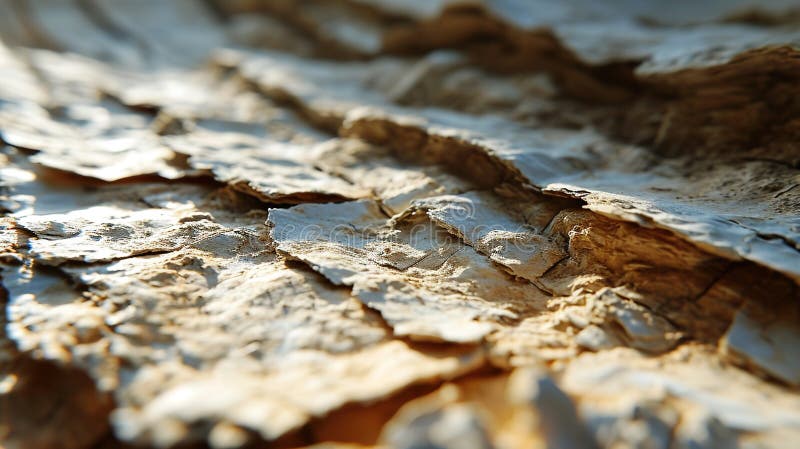 Very Close Up of Rough Paper Texture on Blurry Background Off White ...