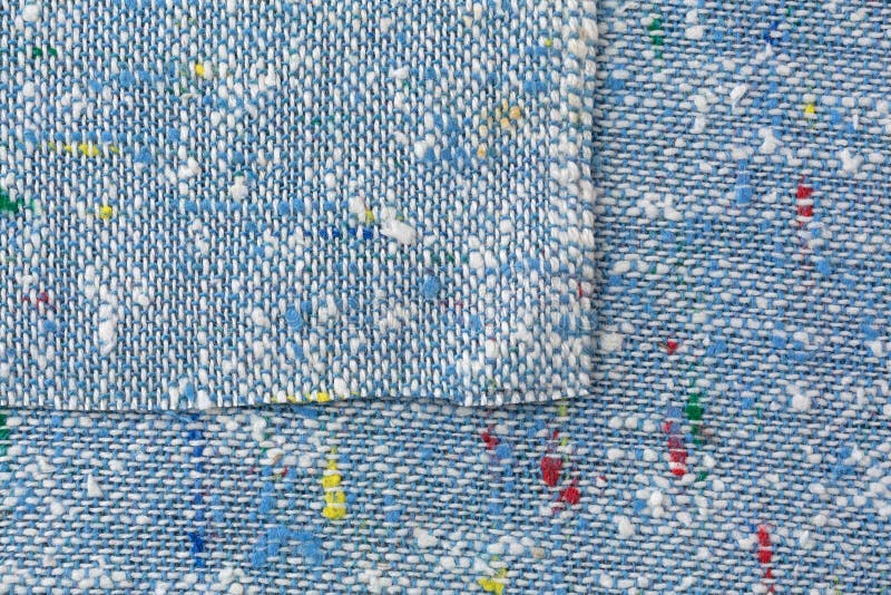 Close View of Upholstery Fabric Front and Back Stock Image - Image of ...