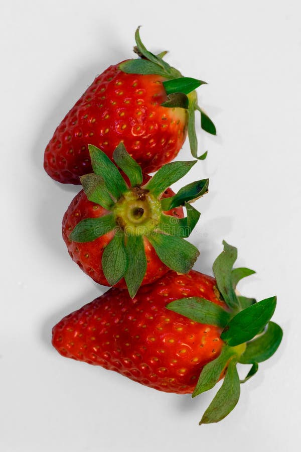 Colorful strawberries stock photo. Image of dyed, strawberry - 12485864