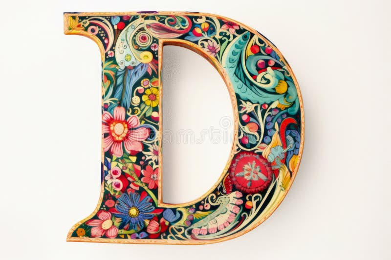 Ornate Letter D Stock Illustrations – 787 Ornate Letter D Stock ...