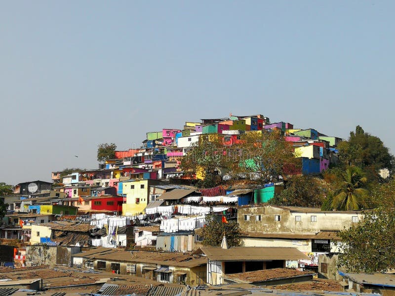 Very Colourful Village of Asalpha Mumbai Editorial Photo - Image of ...