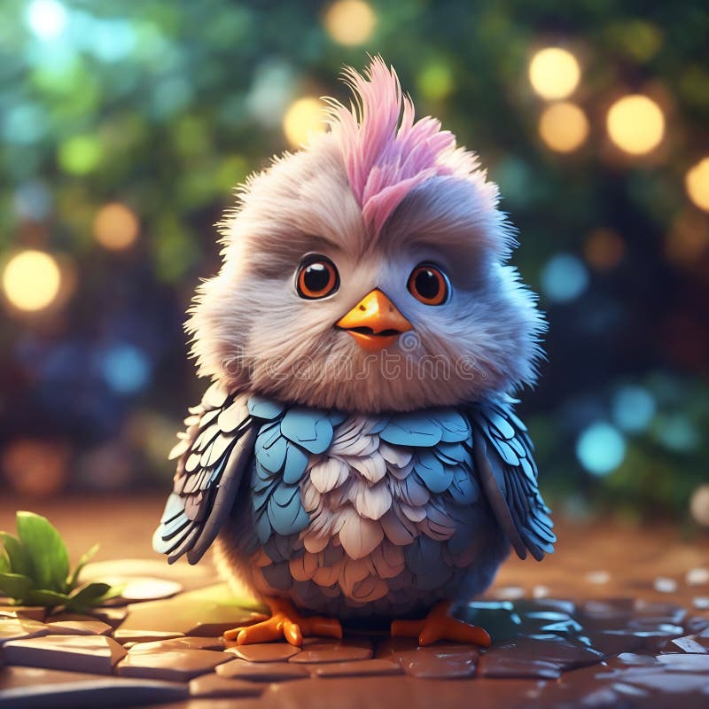 Very Cute Animal Image AI-generated Stock Illustration - Illustration ...