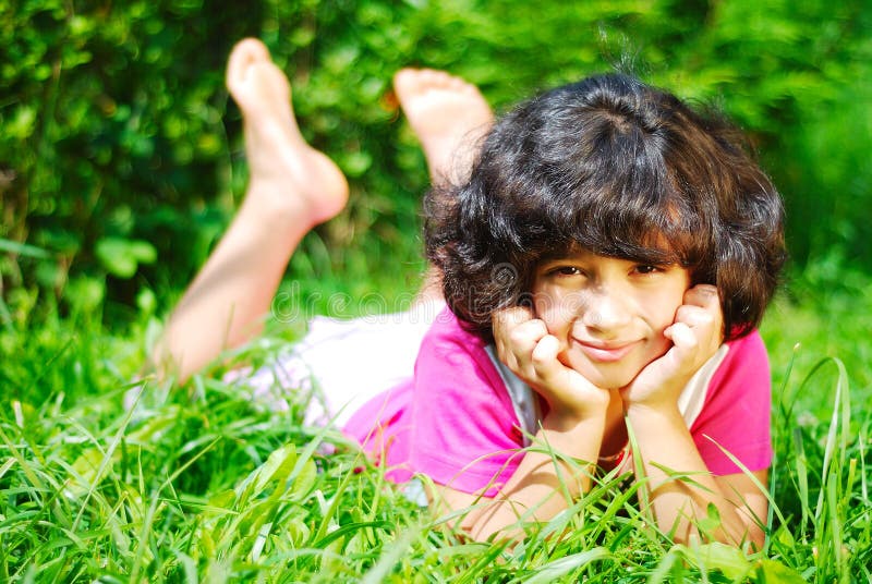 Very Cute Girl in Beautiful Clothes Stock Photo - Image of relationship ...