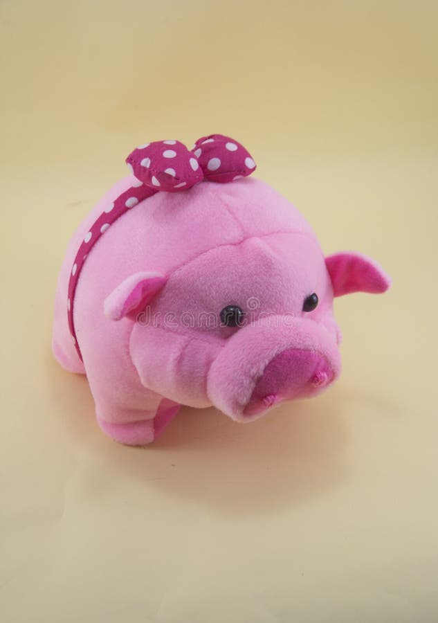 Very cute mini pig doll stock photo. Image of close - 277604558