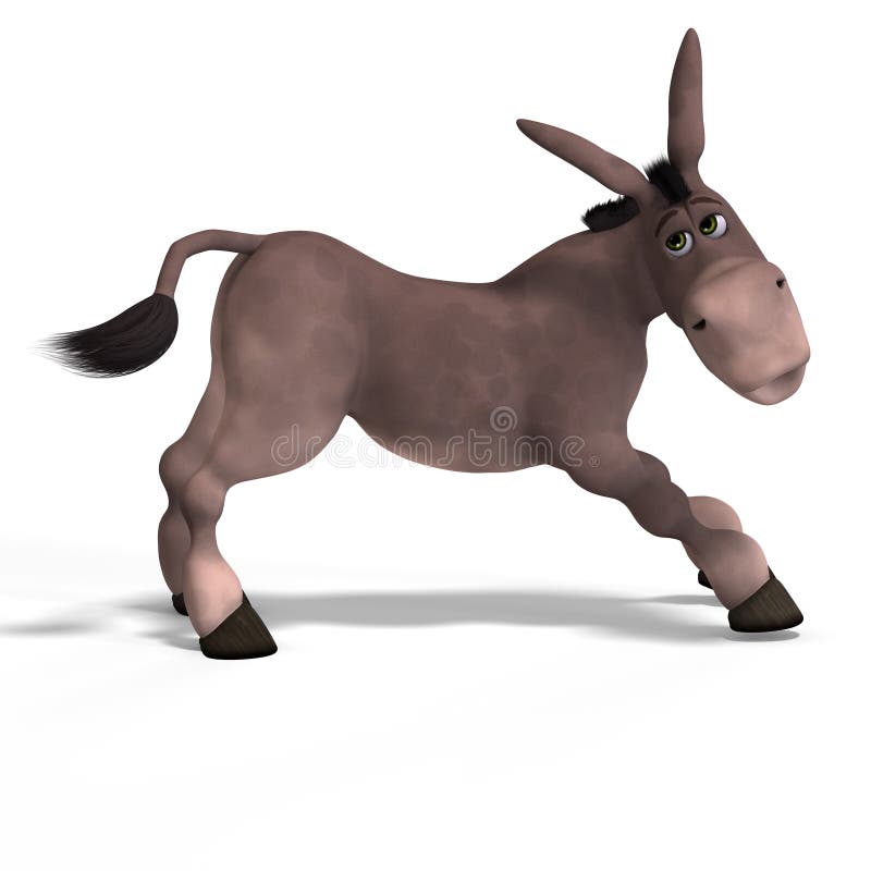 Donkey stock illustration. Illustration of resistance, mule - 693592